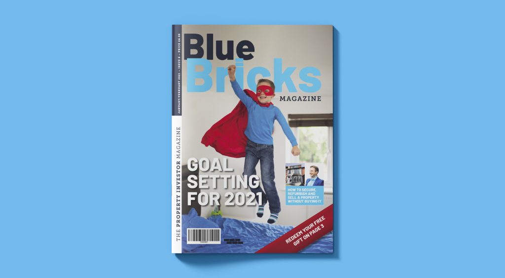 Magazine design services for Blue Bricks Magazine